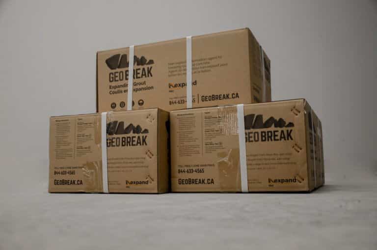 Expansive Rock Breaking Non-Explosive Demolition Agent - GeoBreak