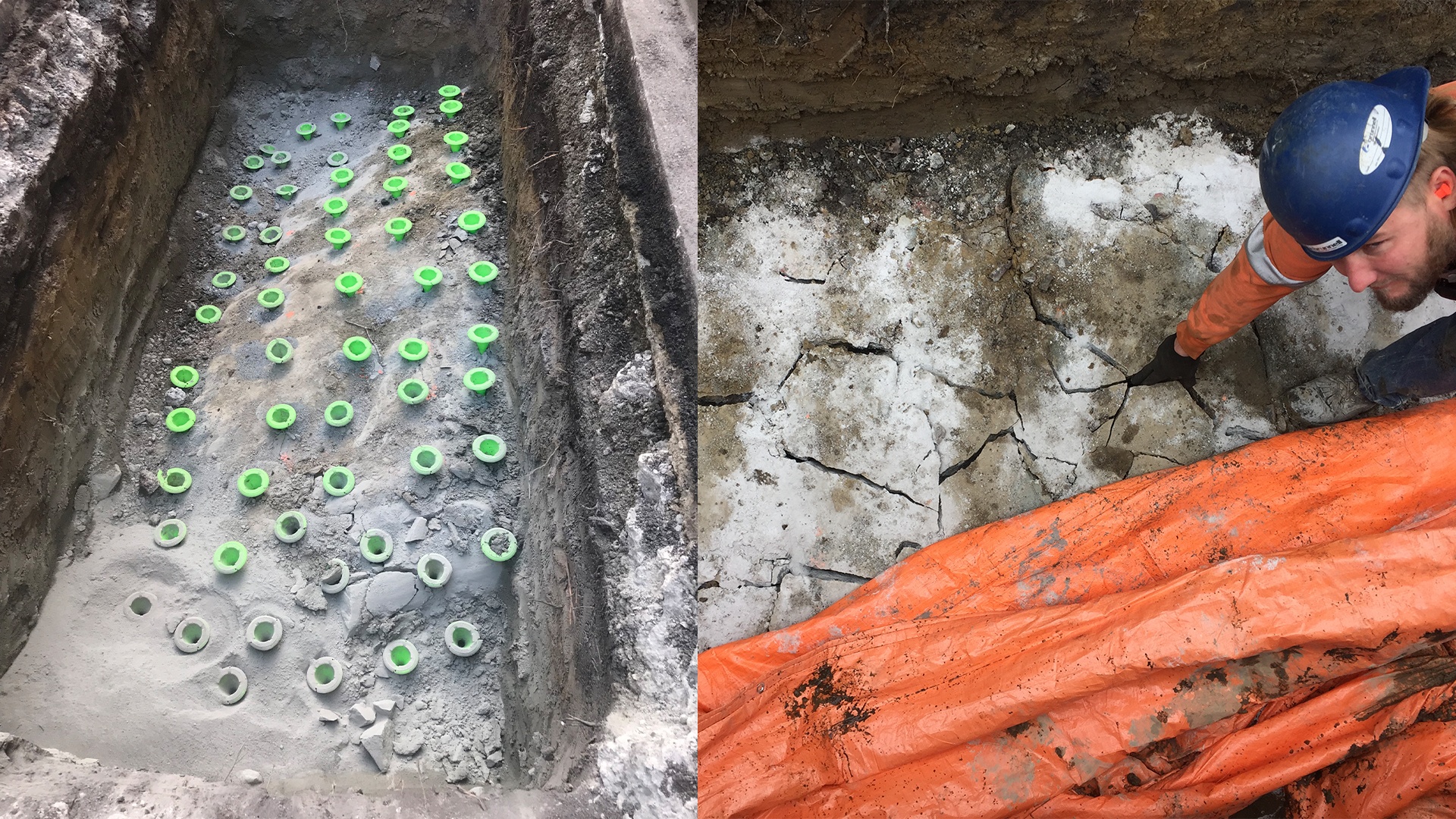 Trenching in Victoria BC Using Expanding Grout - GeoBreak