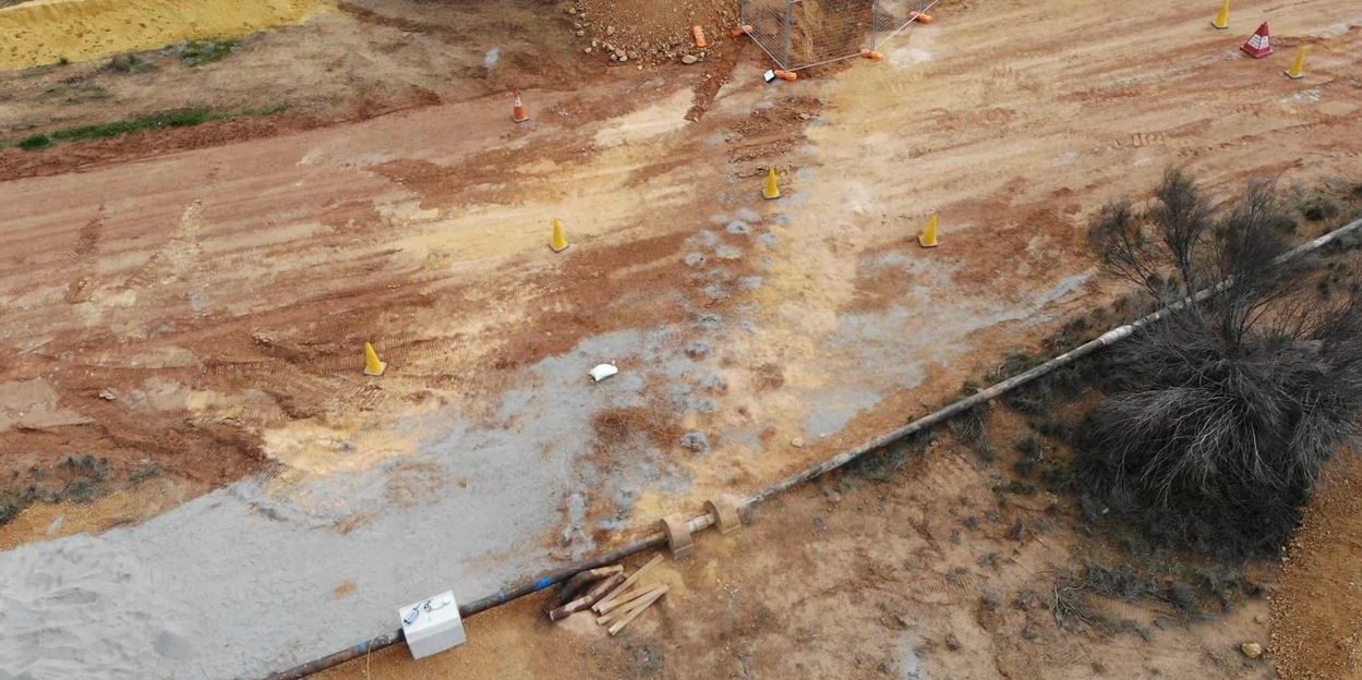 Blasting Rock 1m From Pipeline - GeoBreak